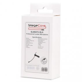 StageCore SLM 50 T4 Lavalier Microphone with 4-Pin Mini-XLR Connector ...