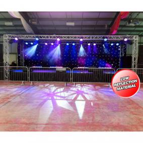 LEDJ Cool White Starcloth DMX 6m x 3m, DMX MkII